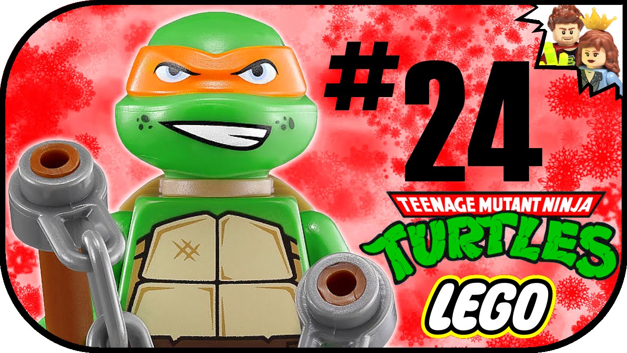 Custom MOC LEGO Ninja Turtles TMNT 2015 Advent Calendar Day 24 Unboxing ...