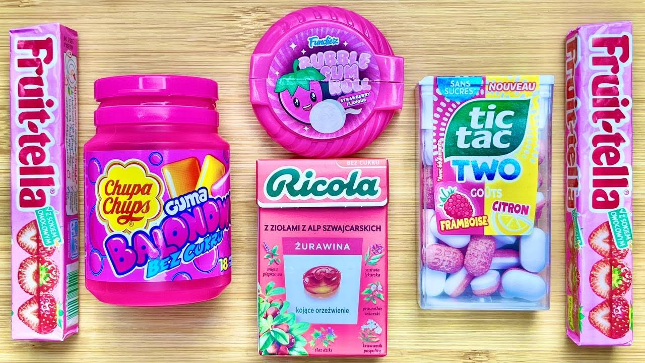 ASMR: Unboxing a Giant Mystery Box Full of Candy 🍬 chocolate rainbow ...