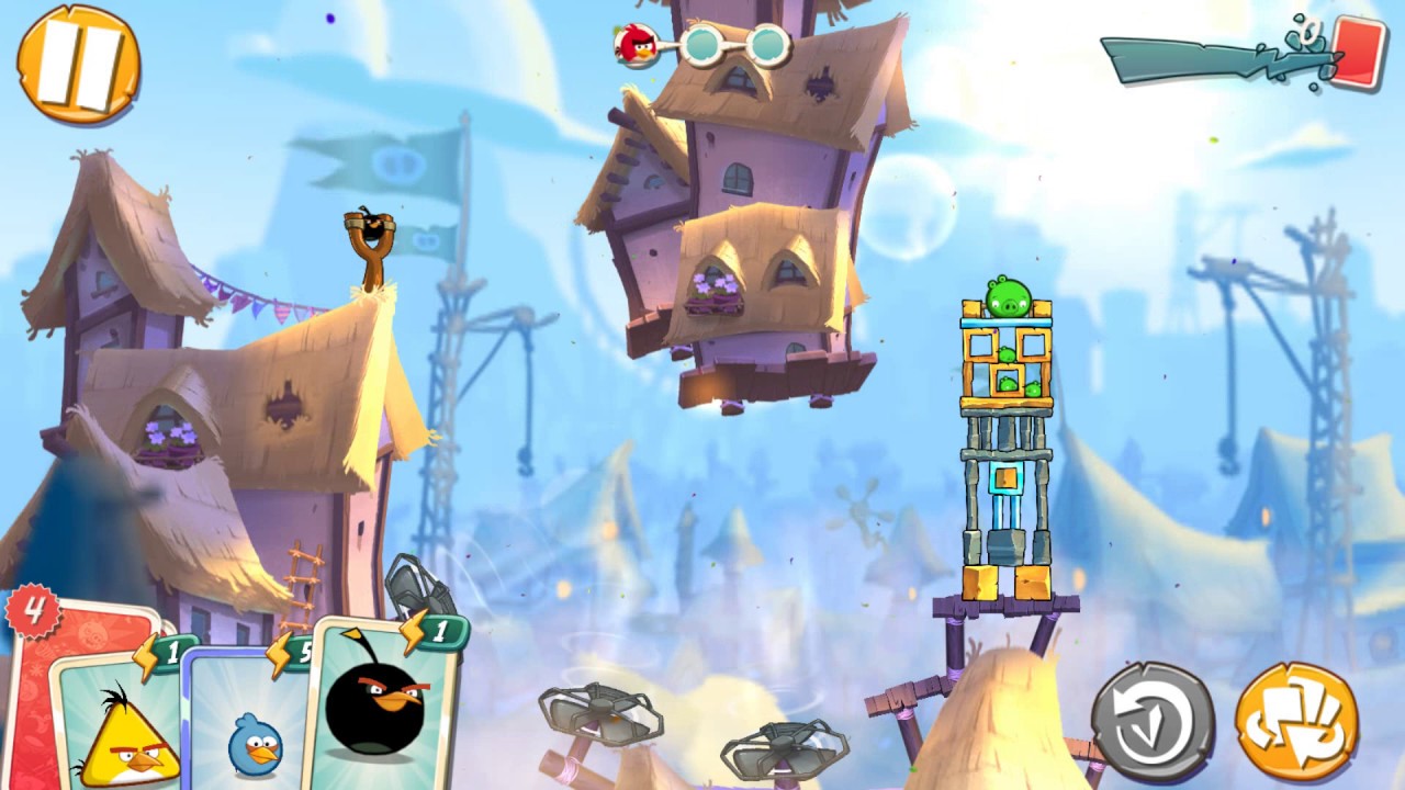 Angry Birds 2 - Level 26 to 30 FAIL - Funny Game - YouTube