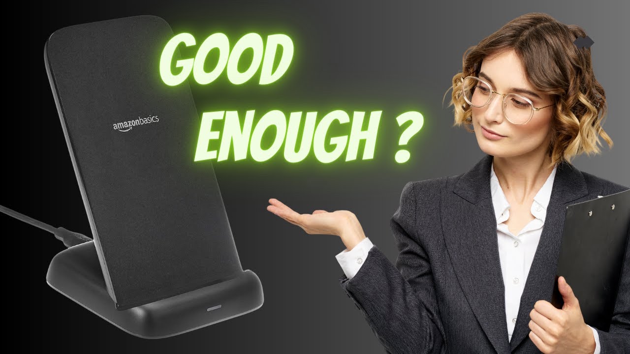 Amazon Basics wireless charger unboxing - YouTube