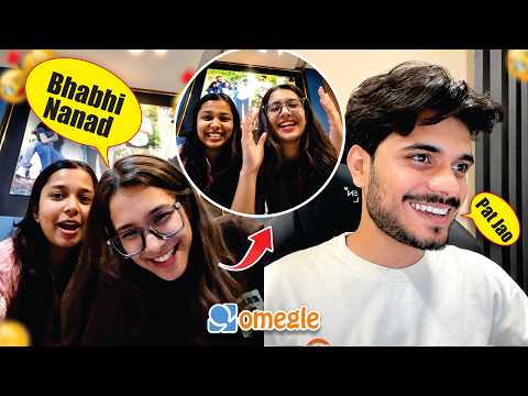 I FLIRT WITH NANAD ON OMEGLE 💕 BHABHI SHOCKED 😱❤️