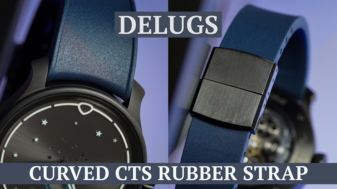 Delugs Curved CTS Rubber Straps & A whole lot of MING & H. Moser & Cie ...