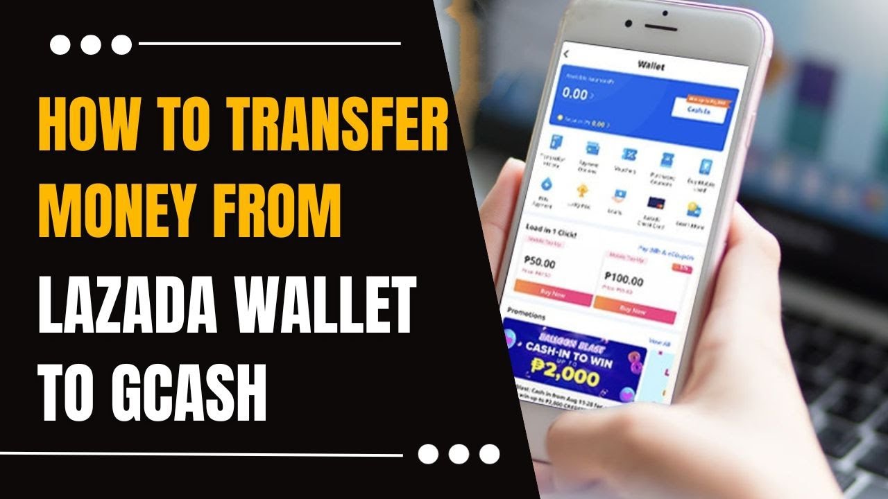 HOW TRANSFER MONEY FROM LAZADA WALLET TO GCASH - YouTube