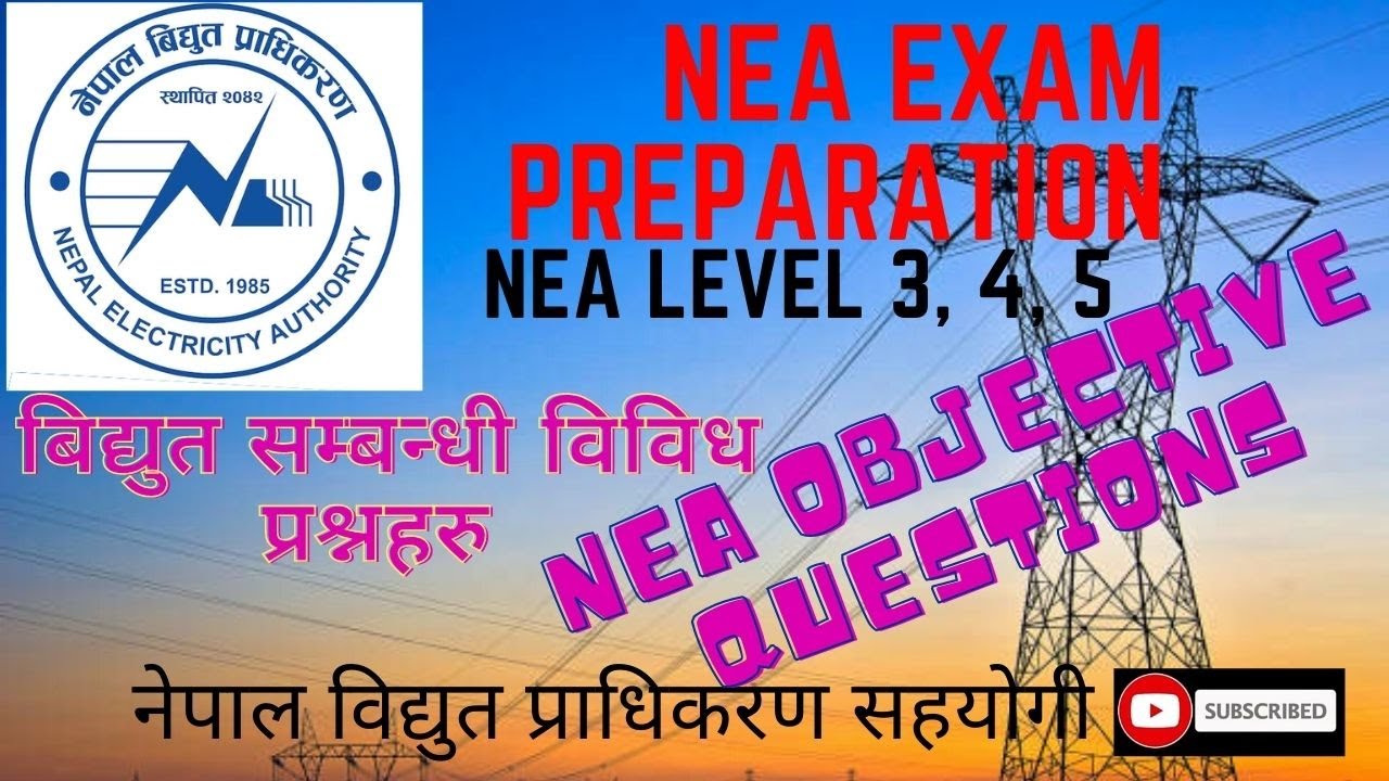 NEA level 3,4,5 Objective Questions || NEA preparation || Electrical ...