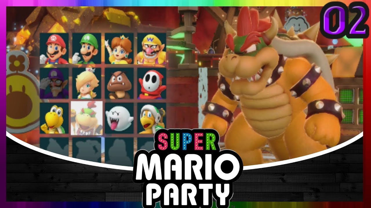 Super Mario Party: 4-Player | Mario Party - King Bob-Omb's Powderkeg ...
