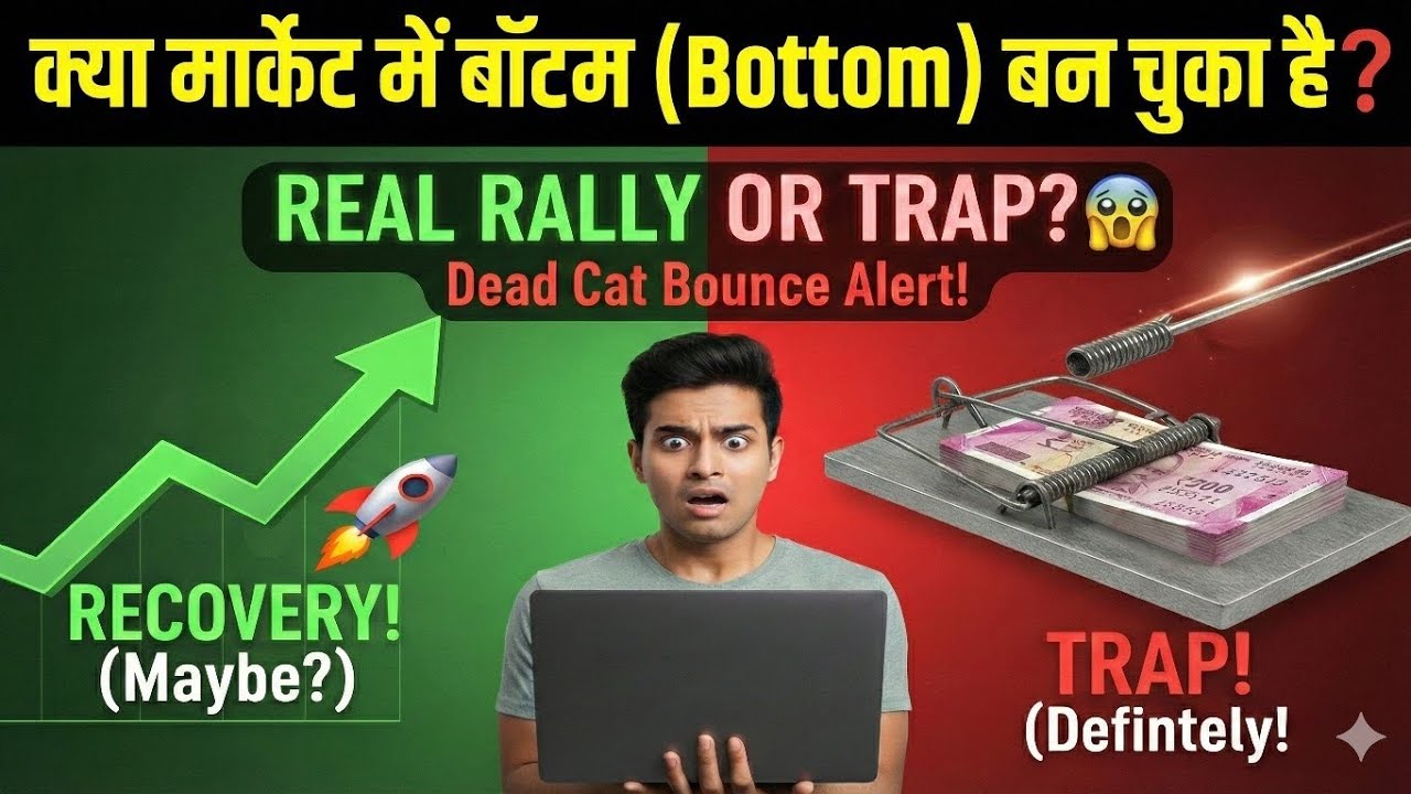 Pre-Budget Rally या Dead Cat Bounce Market Bottom पकड़ने की गलती मत ...