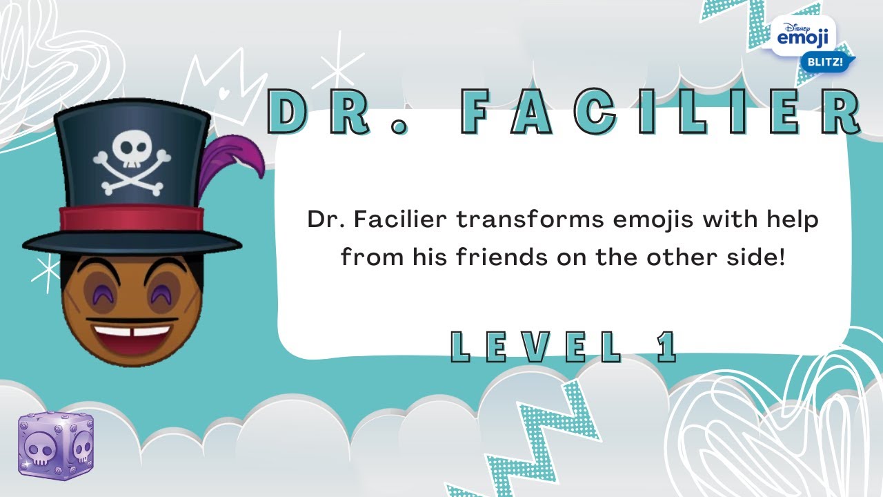 Disney Emoji Blitz - Dr. Facilier (Level 1) - The Princess and the Frog - Villain Emoji - YouTube