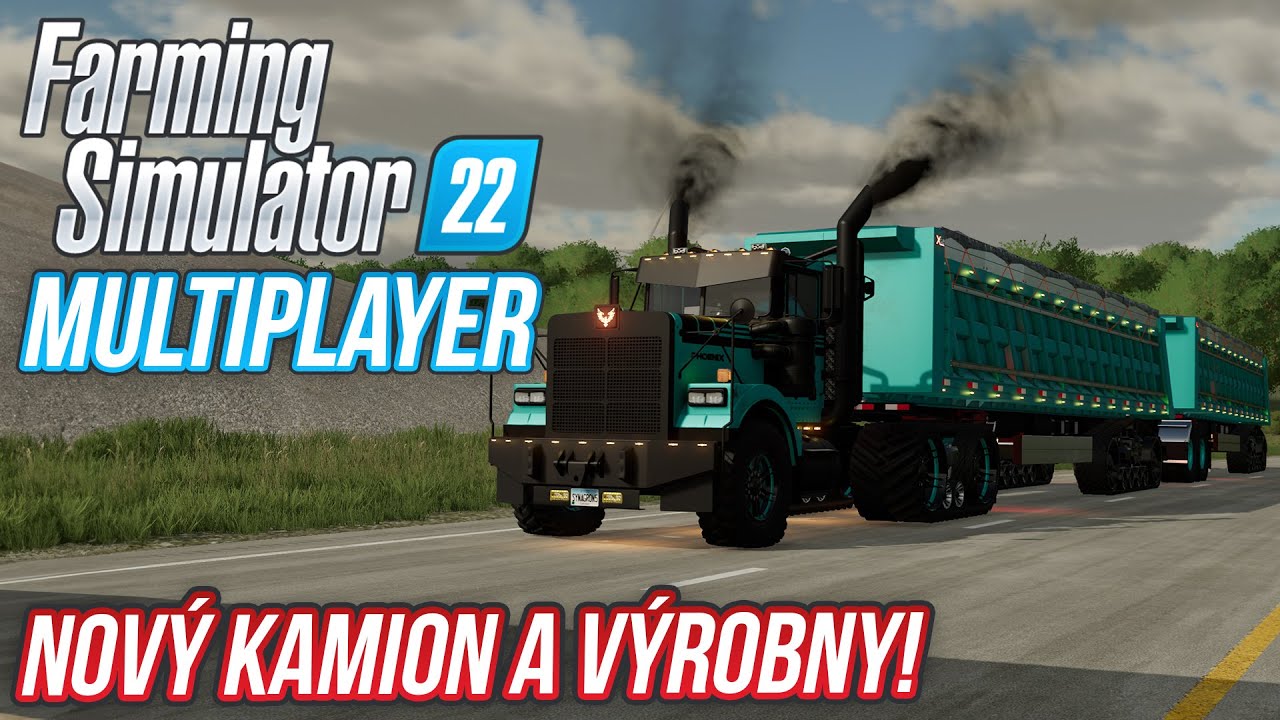 NOVÝ KAMION A VÝROBNY! | Farming Simulator 22 | Multiplayer #65 - YouTube