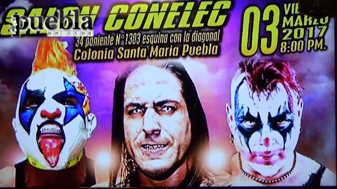 Función de Lucha Libre Universal viernes 3 de marzo en Puebla - YouTube