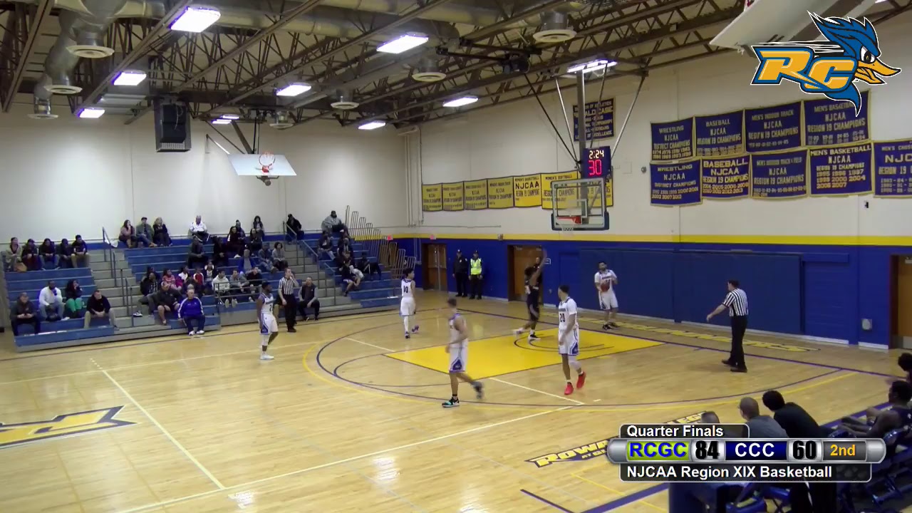 MBK NJCAA Region XIX Tournament Quarterfinal: RCGC vs. Camden CC - YouTube