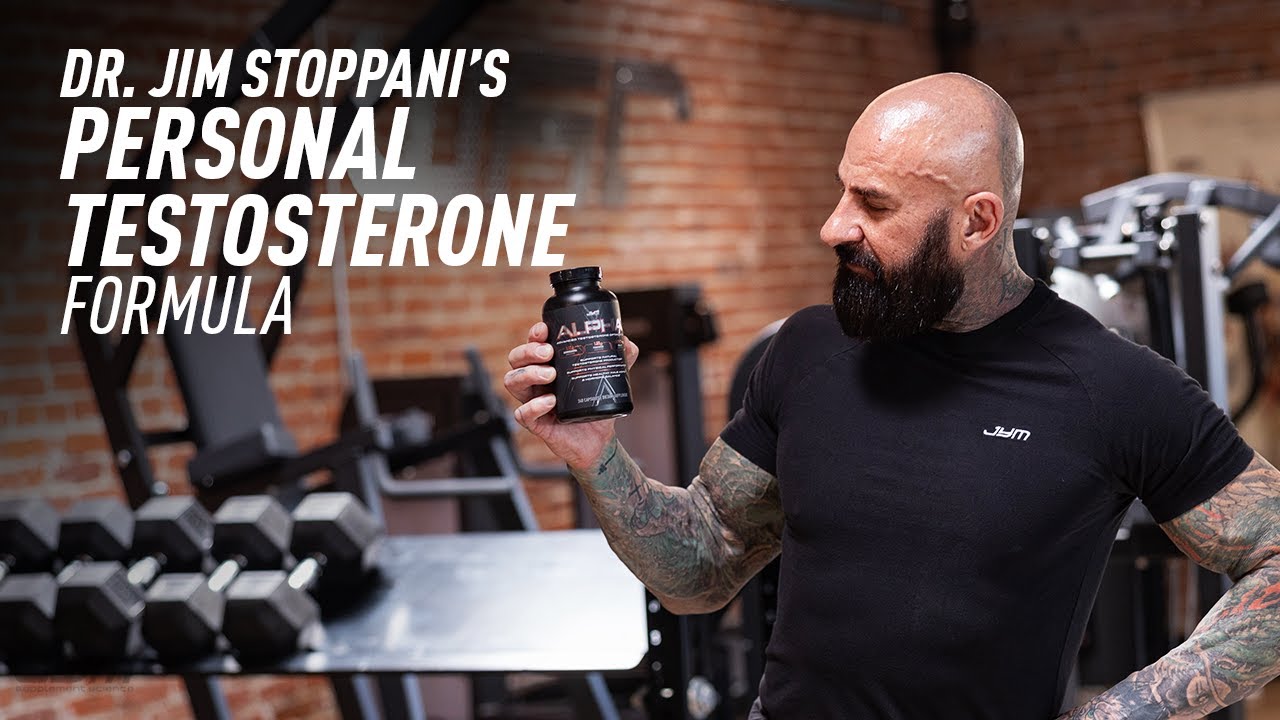 Dr. Jim Stoppani's Personal Testosterone Formula: Alpha JYM X - YouTube