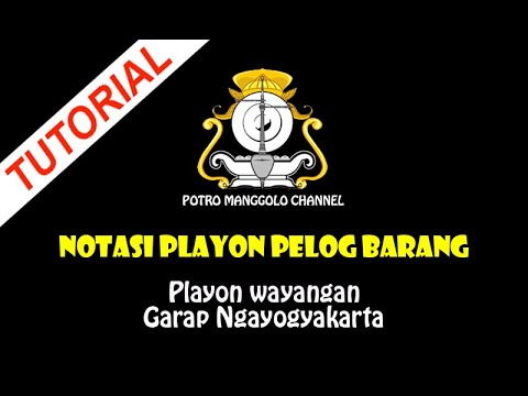 PLAYON PELOG BARANG YOGYA | TUTORIAL dan NOTASI - YouTube