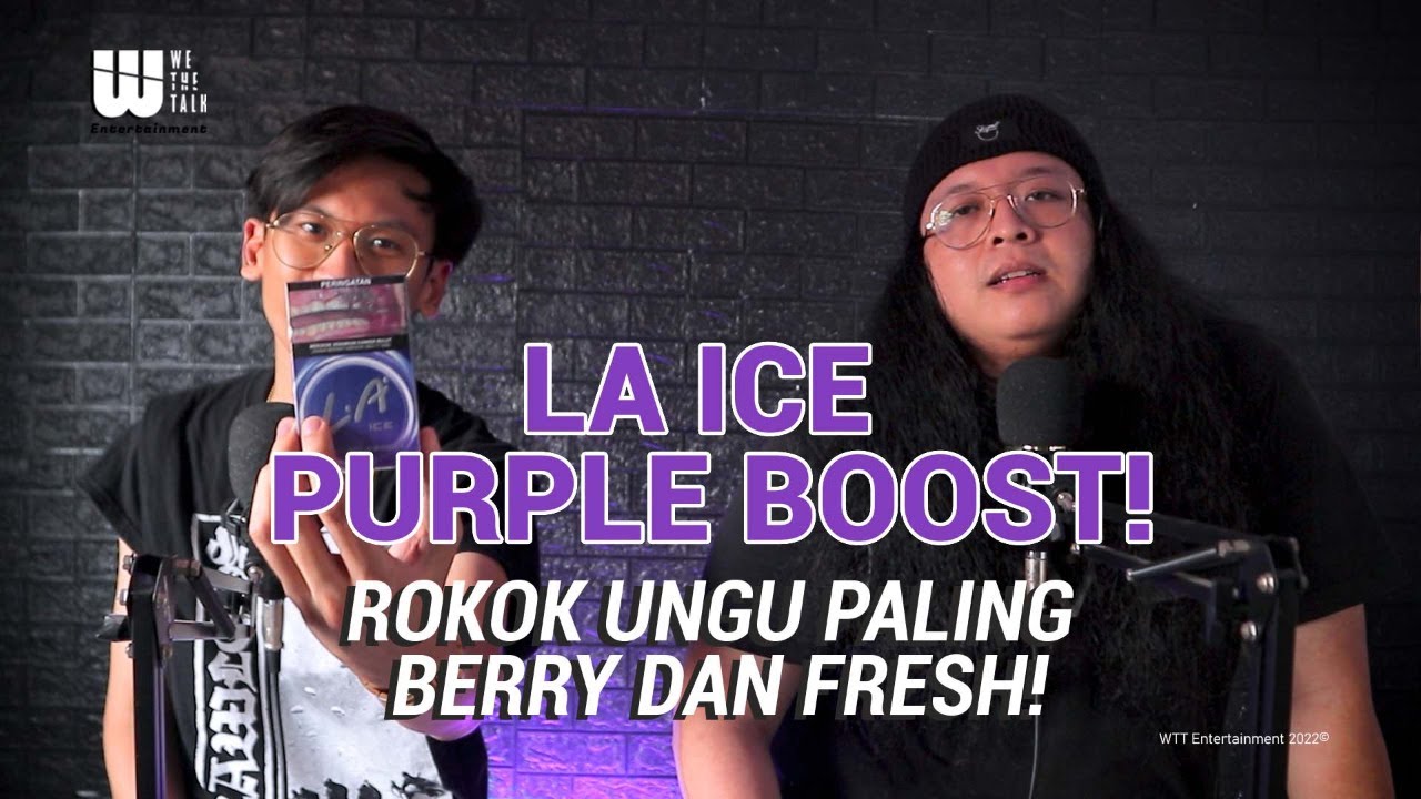 REVIEW ROKOK LA ICE PURPLE BOOST, ROKOKNYA MILLENIALS DAN GEN-Z! - YouTube