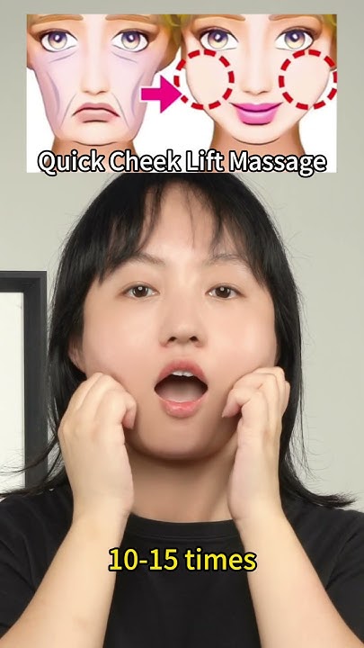 Quick Cheek Lift Massage 🫡cheek Massagetherapy Antiaging Faceyoga Massage Asmr Youtube