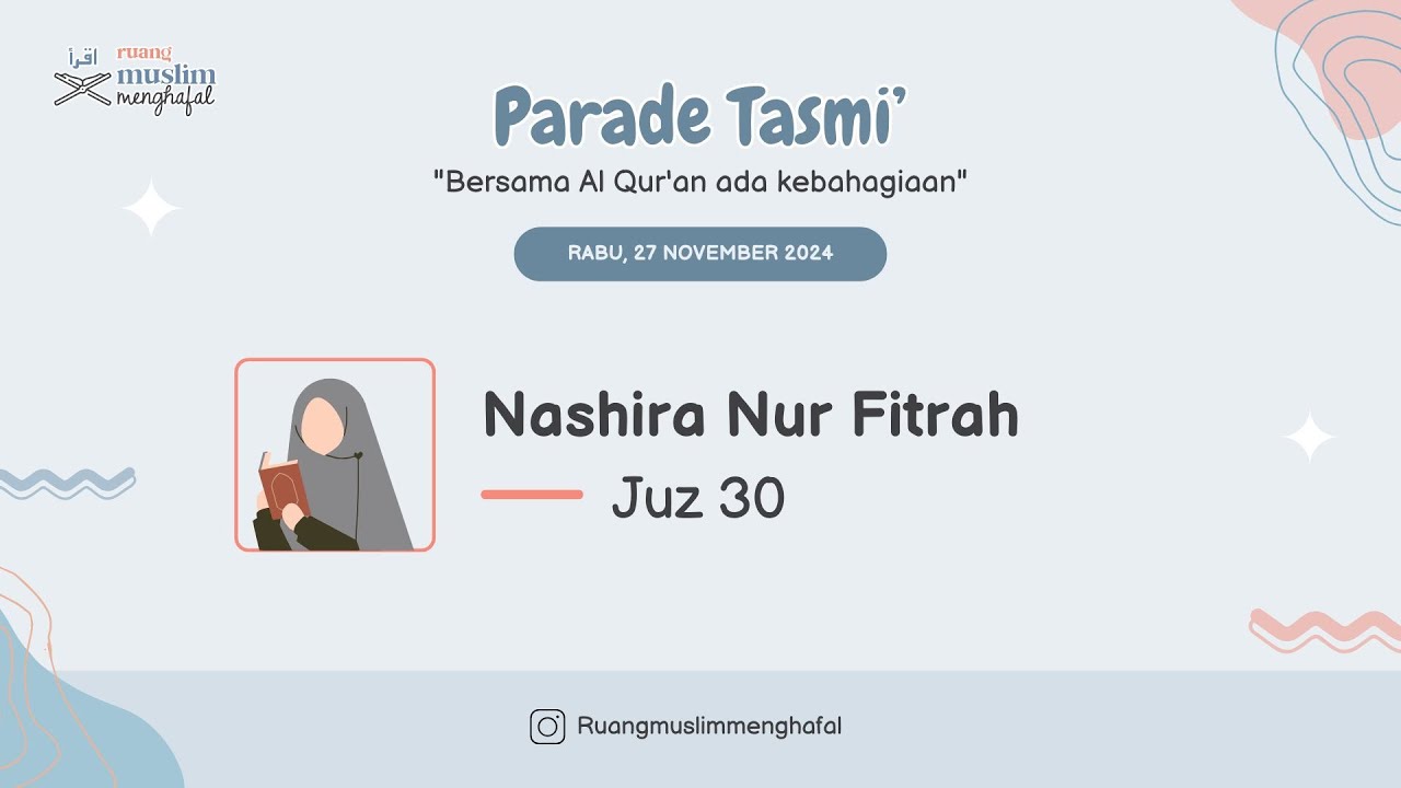 07. Parade Tasmi - Nashira Nur Fitrah - YouTube