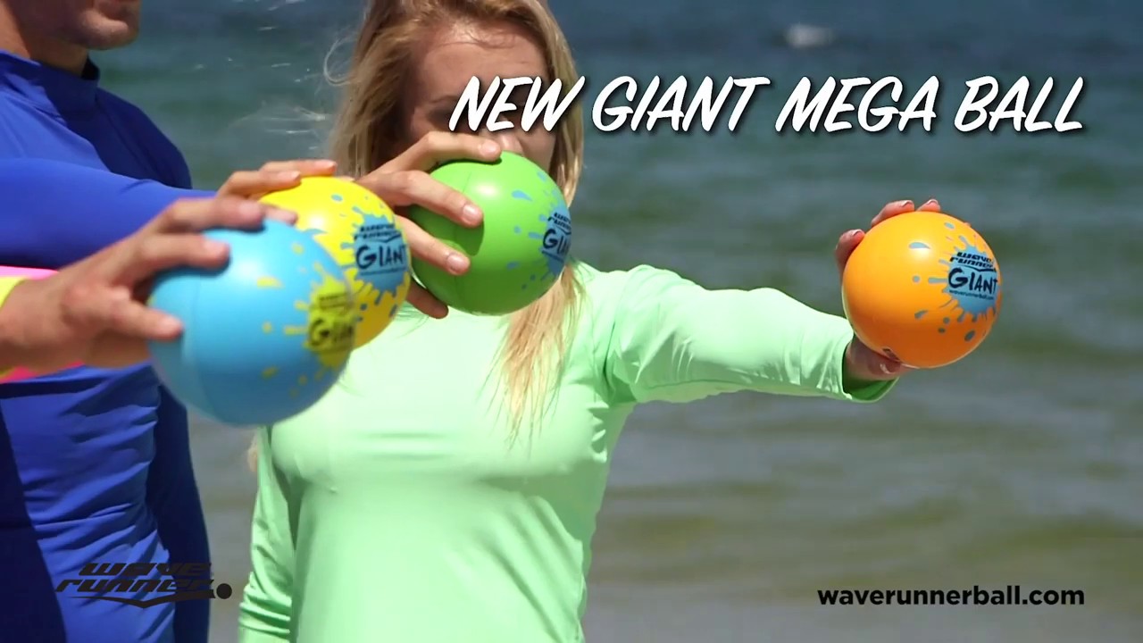 Waverunner Ball Mega Ball - YouTube