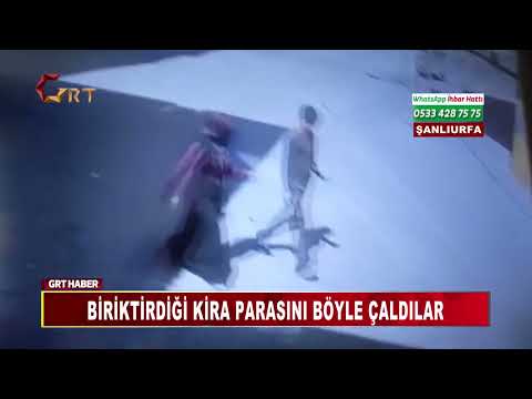 BİRİKTİRDİĞİ KİRA PARASINI BÖYLE ÇALDILAR