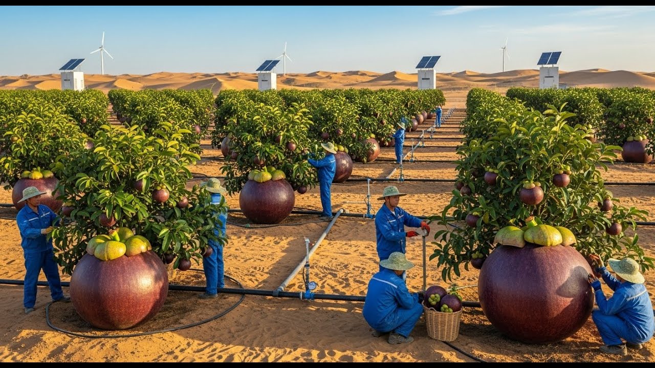 Inside Desert Mangosteen Farming. From Water Discovery to High-Tech ...