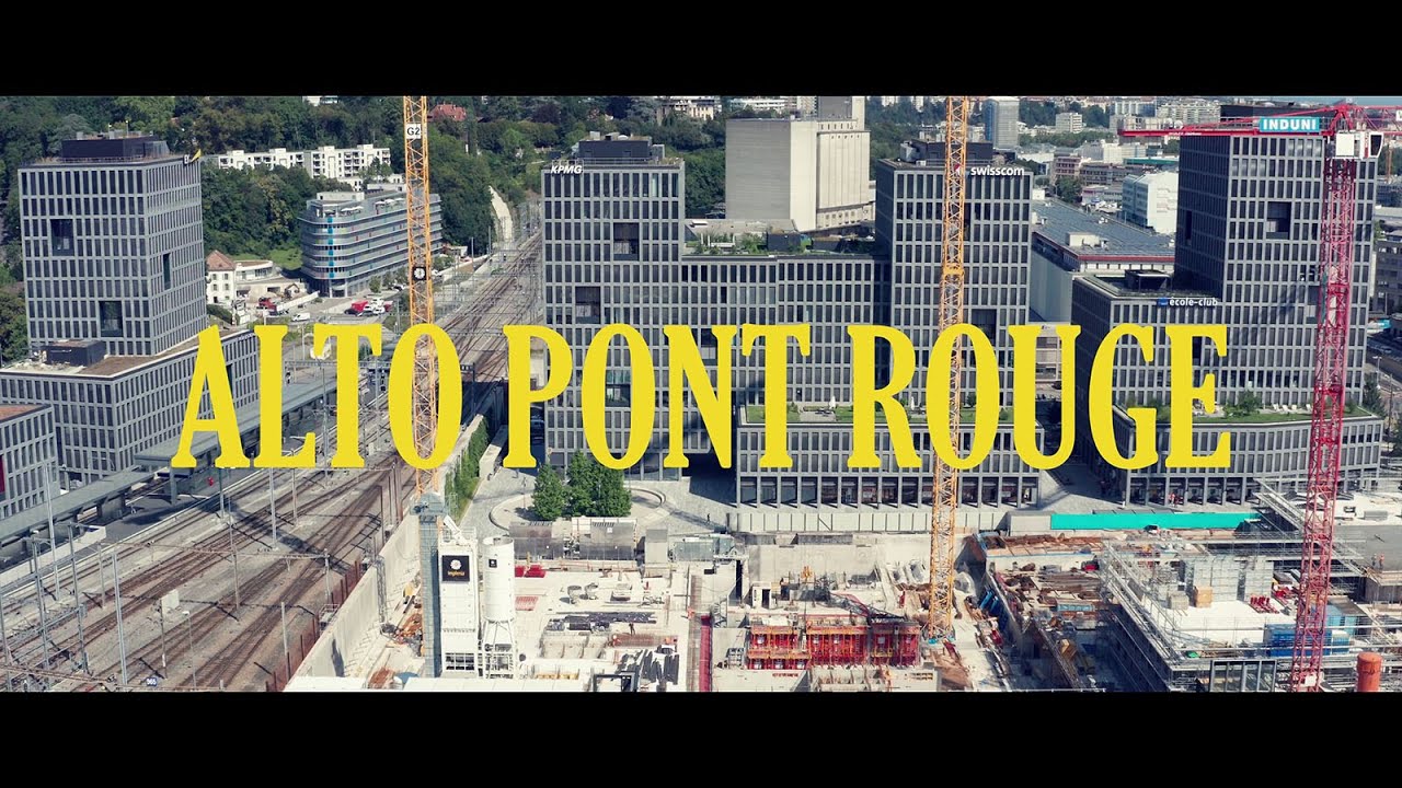 Suivi de chantier Hyperlapse par drone - Alto Pont Rouge août 2021 ...