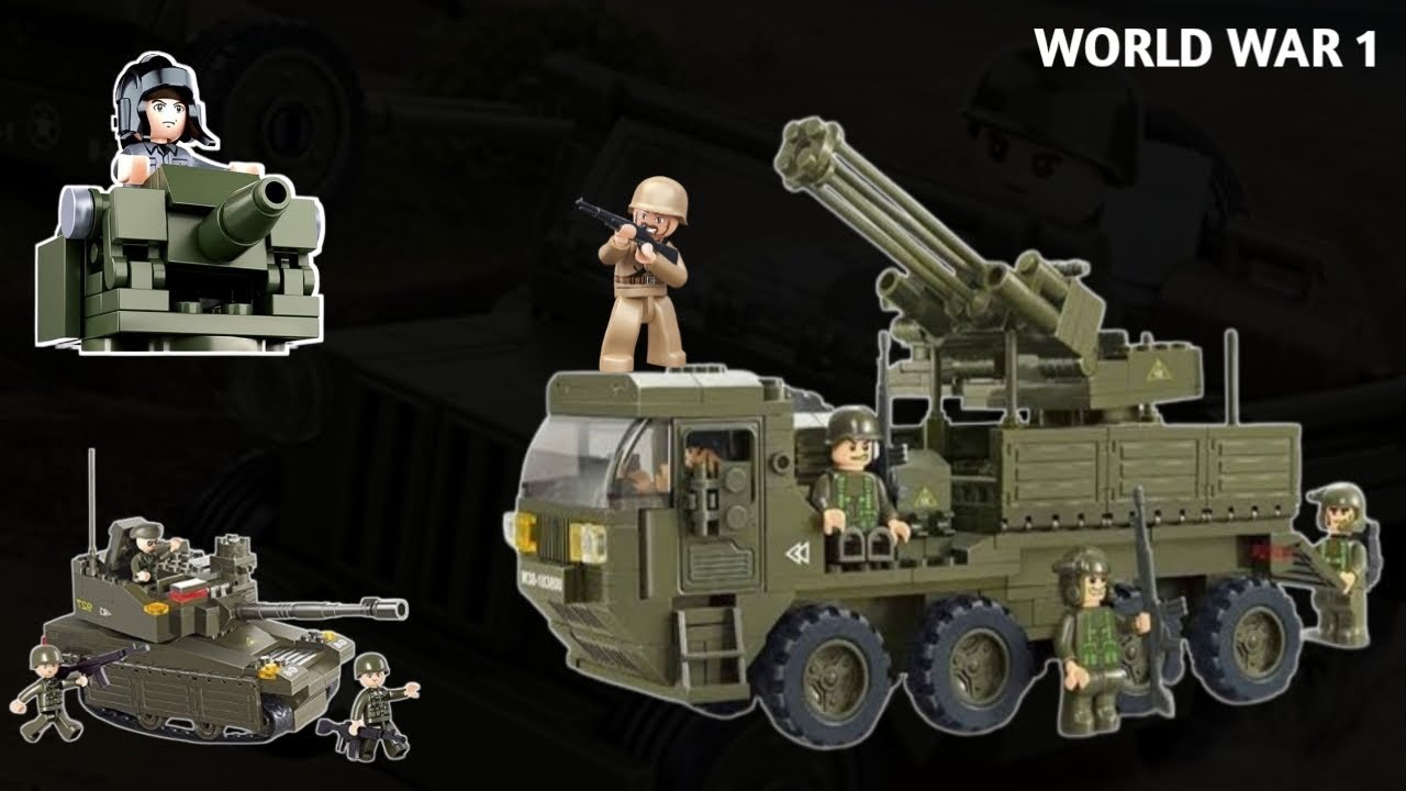 LEGO Military Transport Building Instructions. LEGO Military Vehicles ...