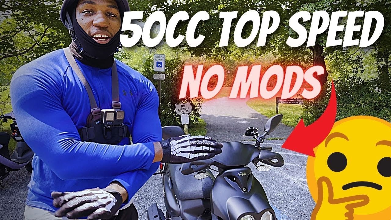 50cc SCOOTER TOP SPEED YouTube