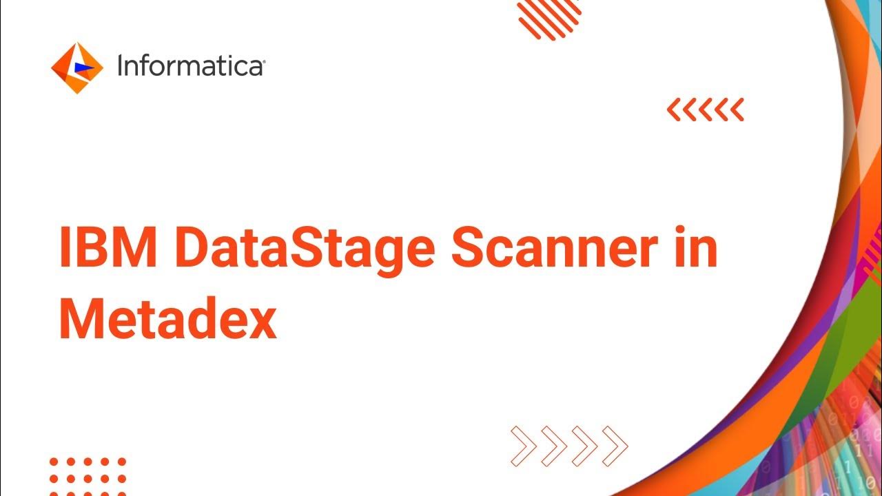 IBM DataStage Scanner in Metadex - YouTube