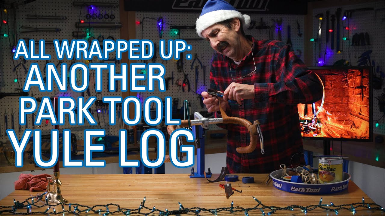 Christmas Wrapping: Another Park Tool Yule Log - YouTube