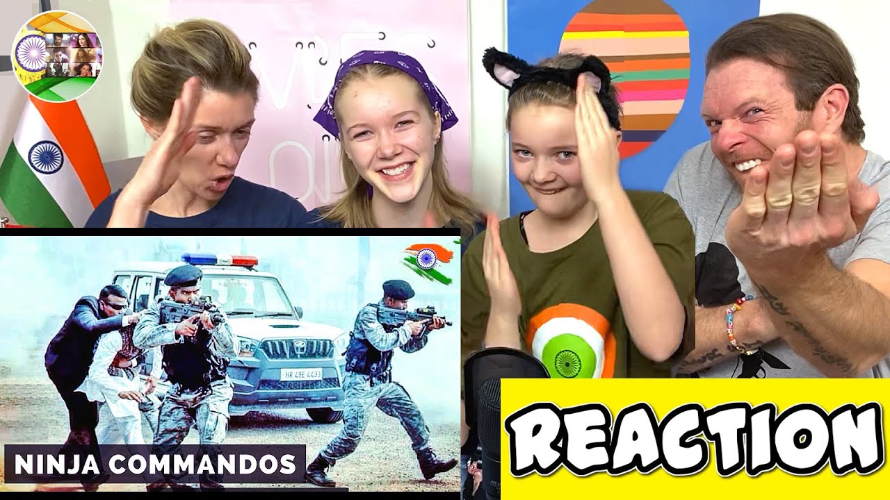 INDIAN CISF NINJA COMMANDOS REACTION | WOW!!! | #BigAReact - YouTube