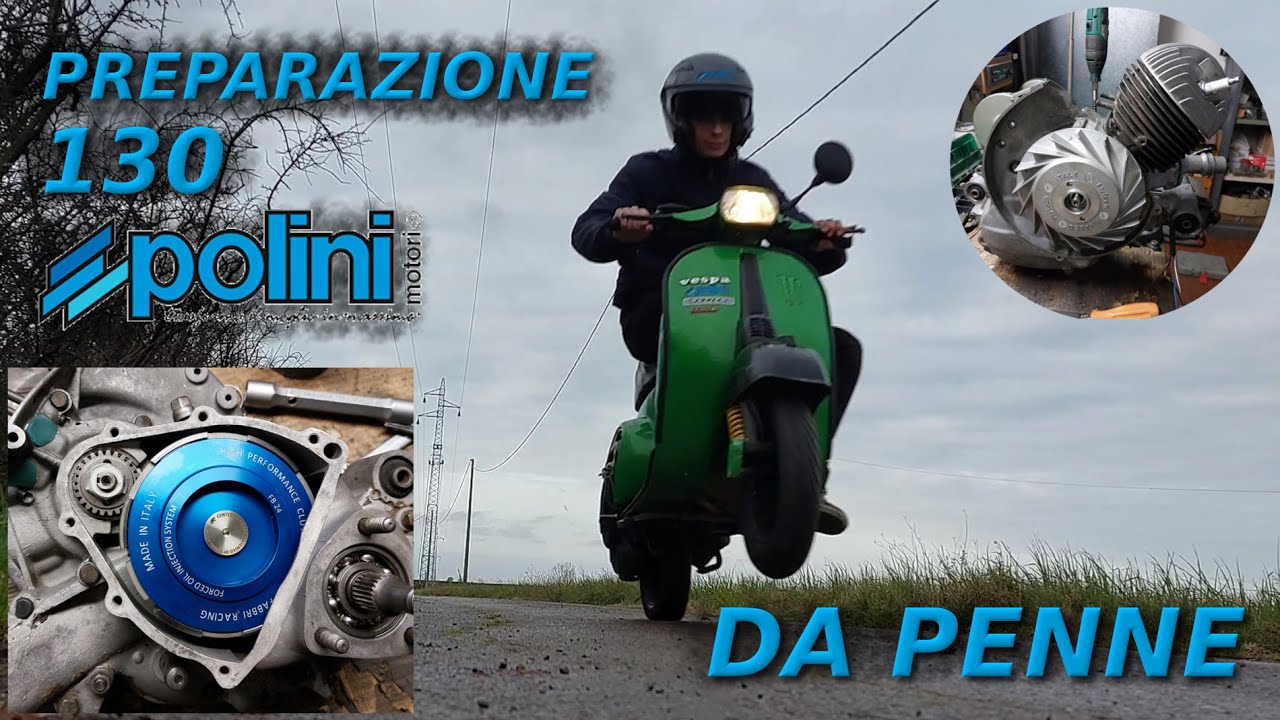 Preparazione 130 Polini "DA PENNE" + test - Affidabilità TOP - YouTube