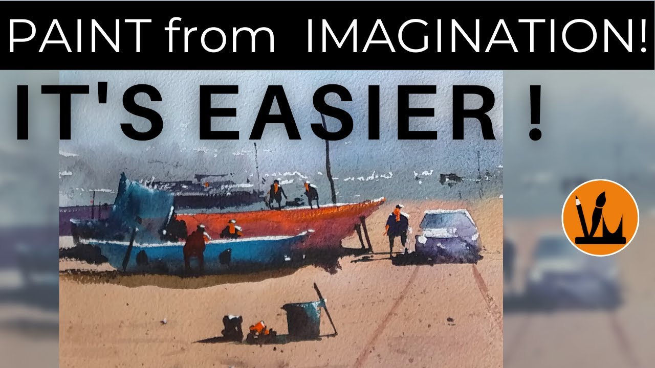 Practice Painting from IMAGINATION! Fully explained - YouTube