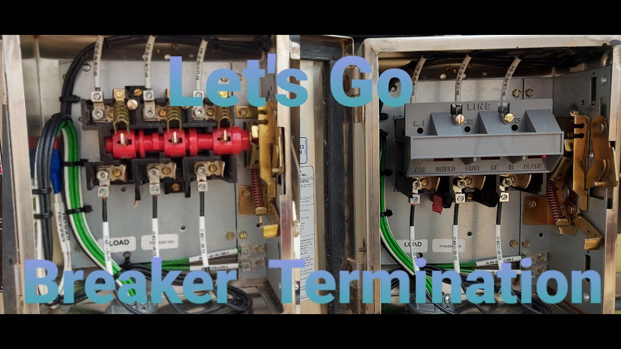 AC Breaker 1&2.. Termination - YouTube