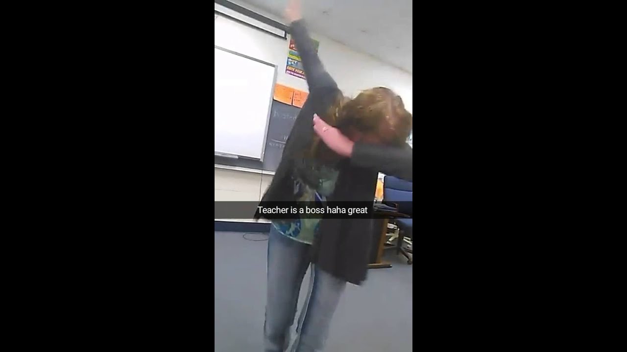 Teacher dab in class - YouTube