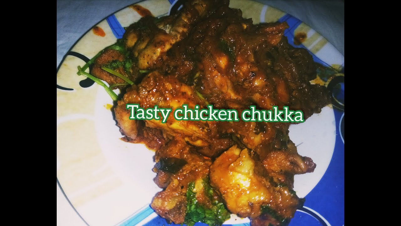 Chicken chukka/how to make easy chicken chukka/tips&tasty - YouTube