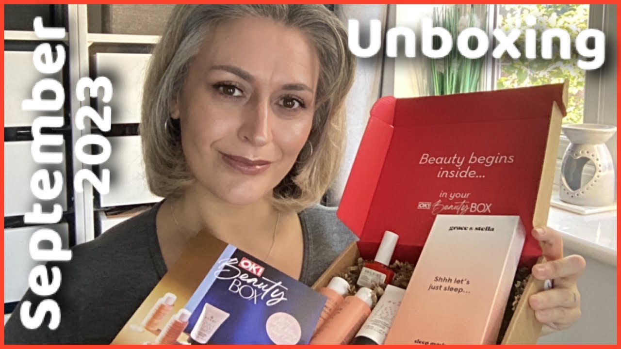OK Beauty Box September 2023 Unboxing - Work Haed Play Hard Edit *Contents Worth Over £130 ...