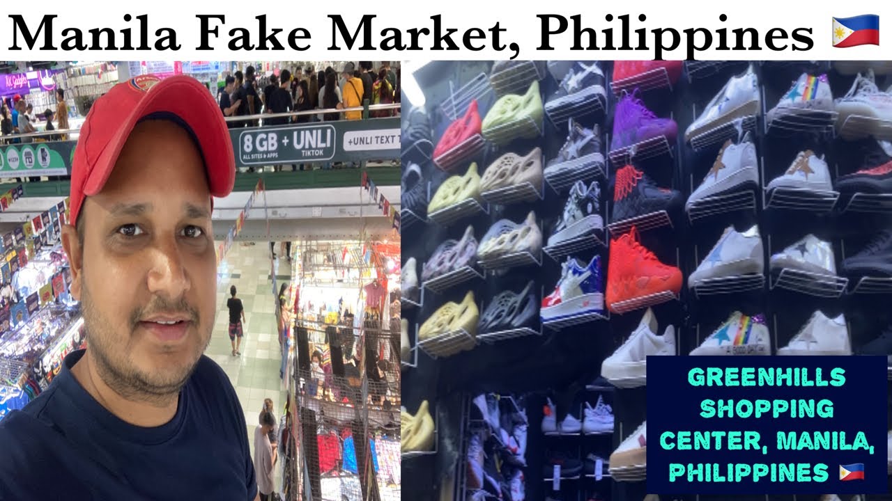 Manila Fake Market, Philippines | Greenhill's Shopping Center | Indian ...