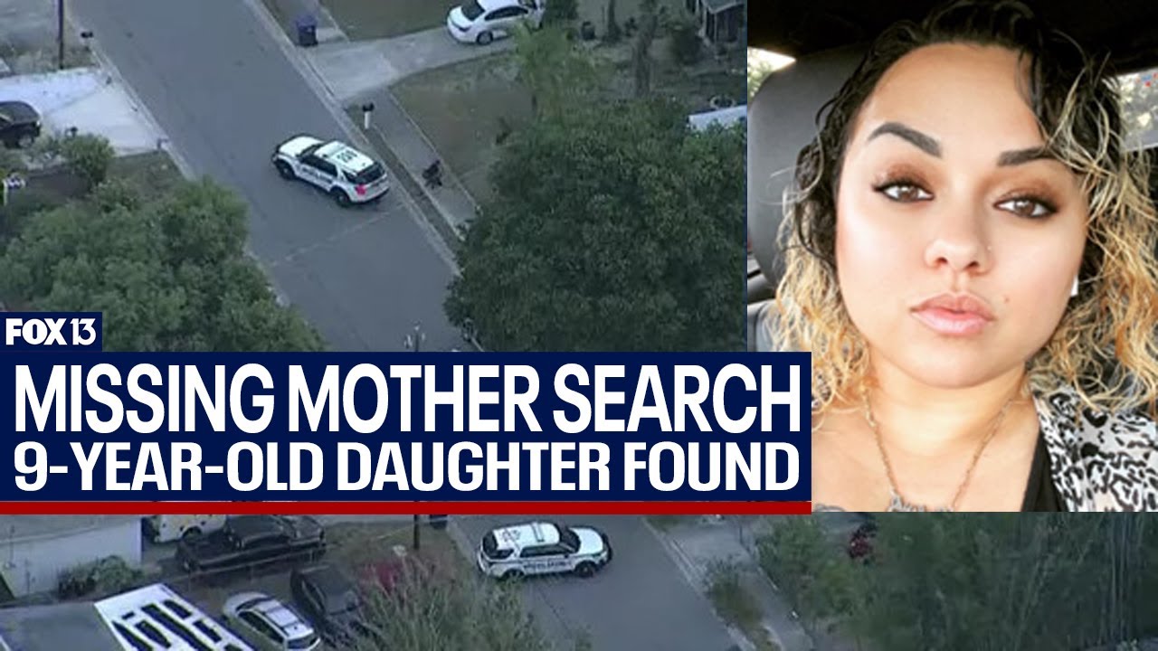 Tampa mother still missing after daughter found - YouTube