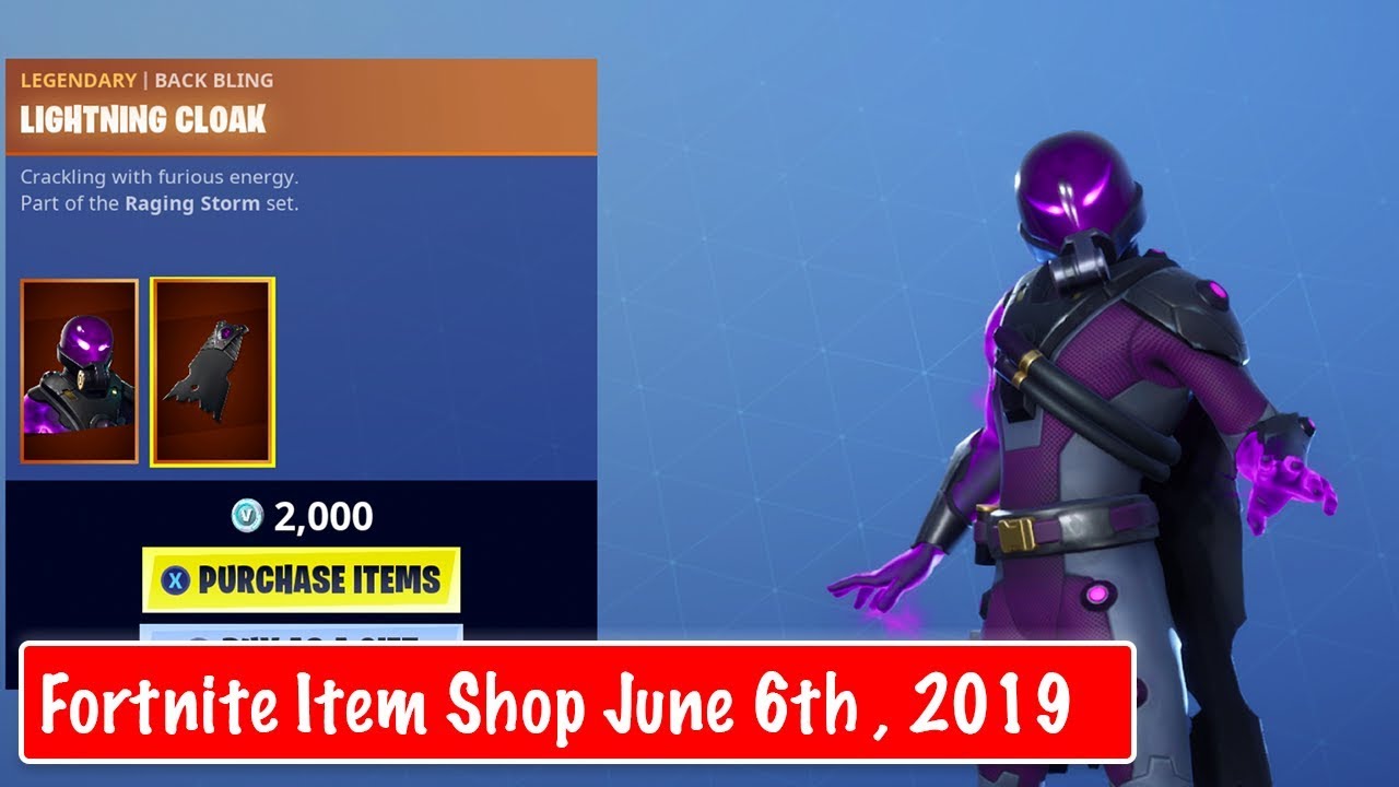 Fortnite Item Shop Showcase,*NEW*TEMPEST & BOLT SKINS [6th June, 2019 ...