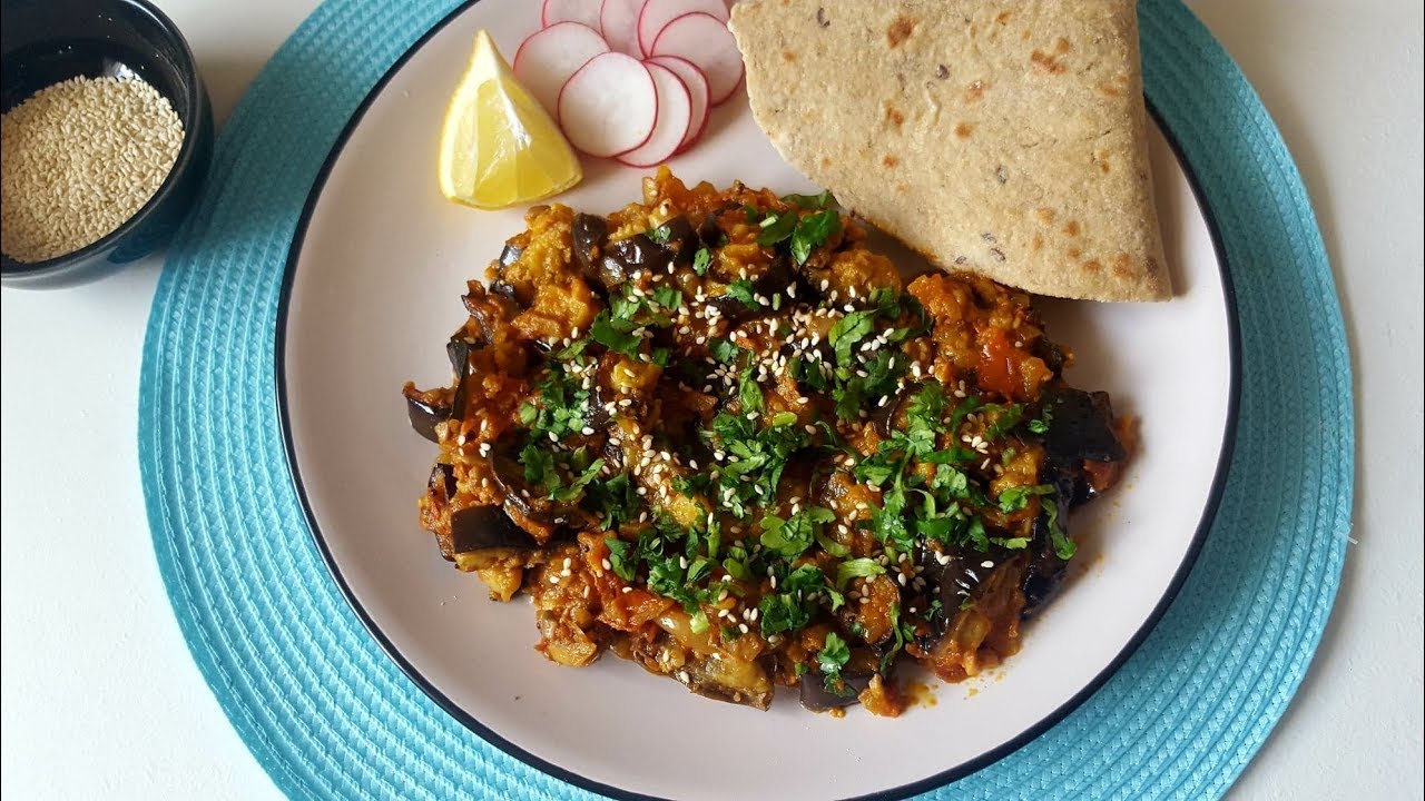 Baingan ki Sabzi with a twist | Eggplant Masala |with English Subtitles ...