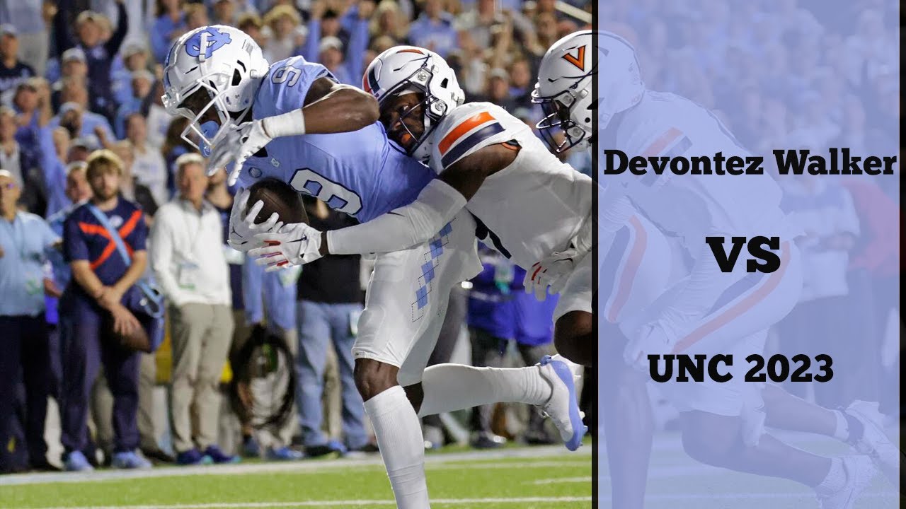 Devontez Walker vs Virginia 2023 - YouTube