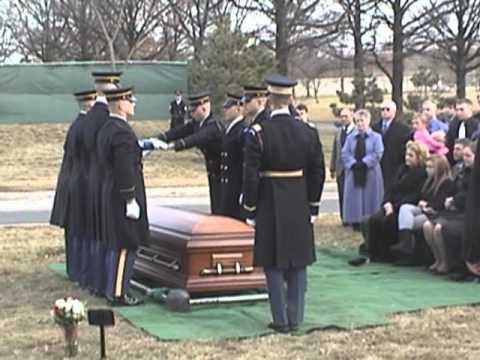 Military Funeral for LTC William R. Closs - Part 2 - YouTube