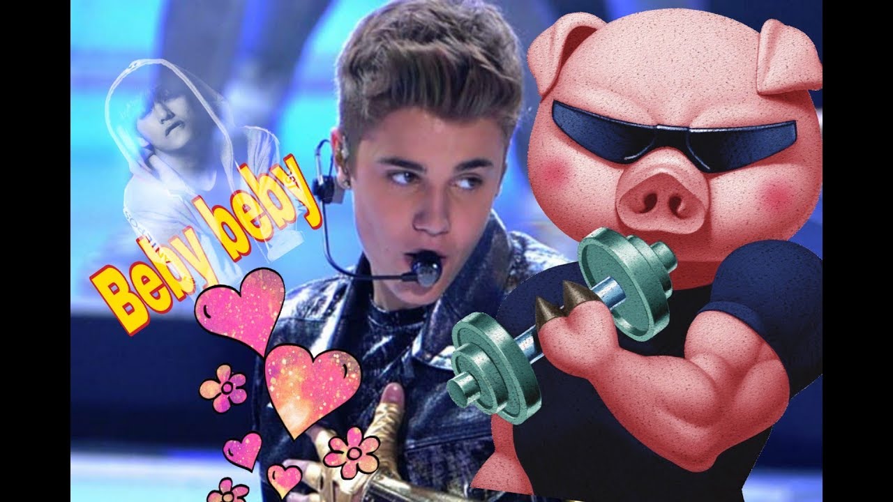 Baby baby/mix animation song/ justin bieber /ft ludacris live/sk ...