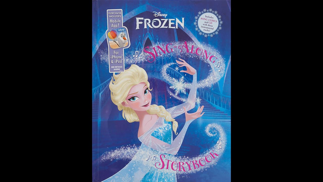 Allison Reading Frozen Story Book - YouTube