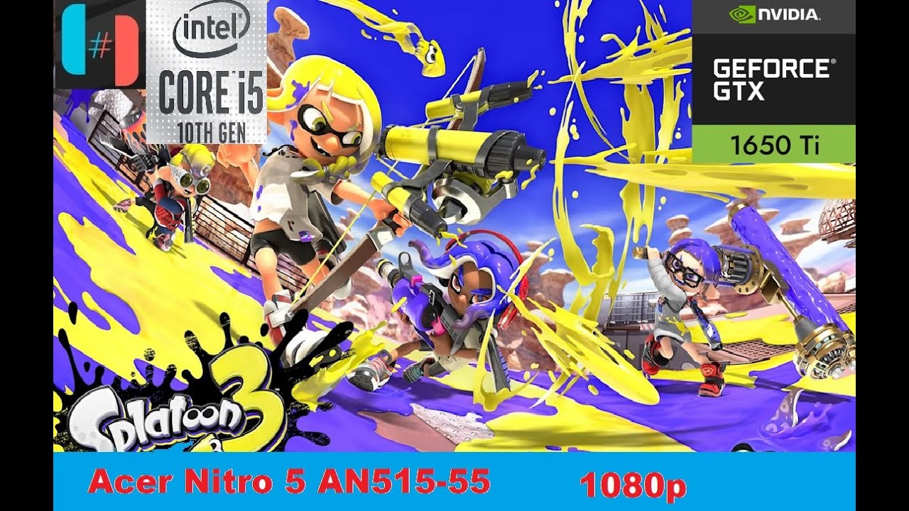 Splatoon 3 Demo - Ryujinx | GTX 1650TI 4GB | I5-10300H | Acer Nitro 5 ...