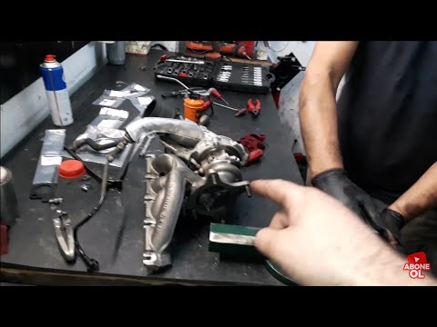 1.8 Passat Tfsi'nin Çatlak Turbosunu Degiştirdik (yorumları yorumladık . )