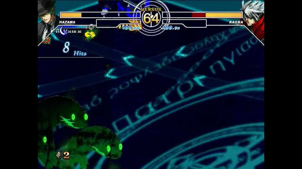 Mugen MBAA BM Hazama Arcade 2/2 - YouTube