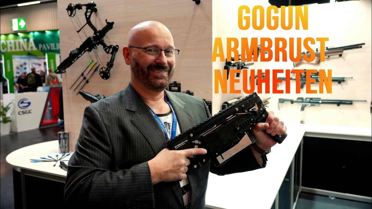 2️⃣ GoGun Neuheiten live von der IWA Teil II - Armbrust - Vortrag von ...