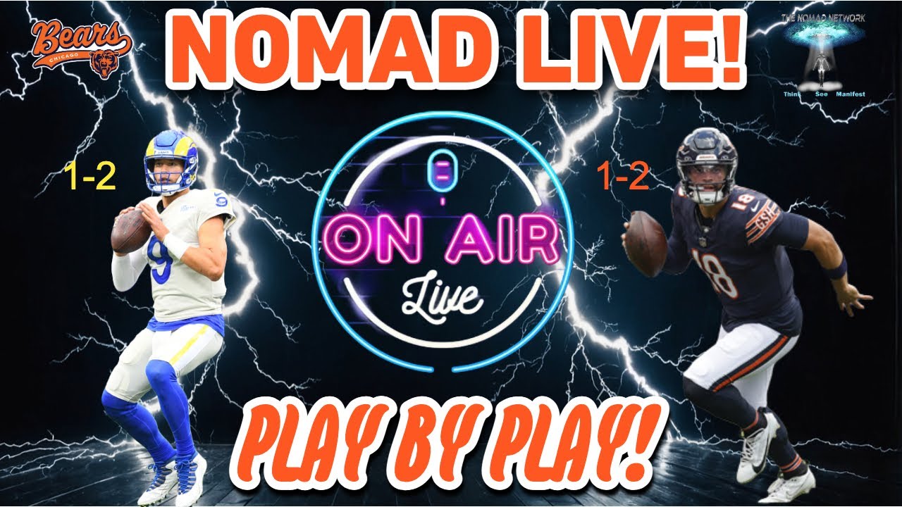 Chicago Bears v LA Rams Live In Game Broadcast - YouTube