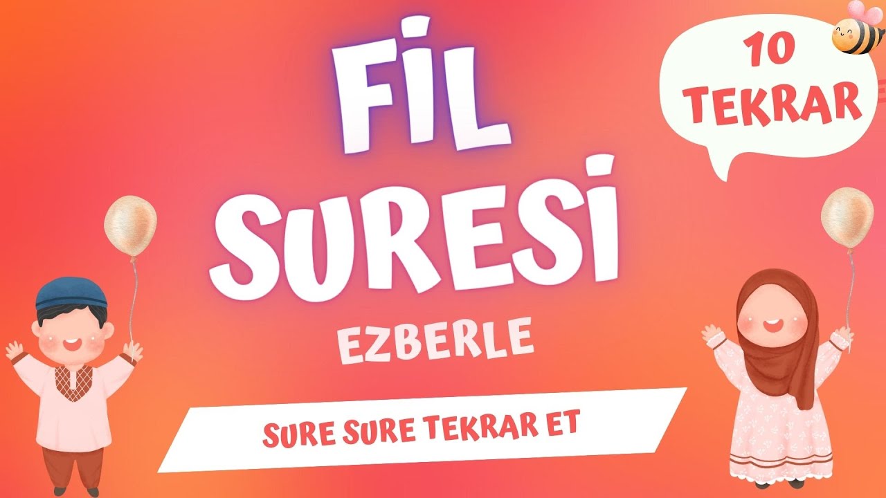 Fil suresi ezberle. Sure sure 10 tekrar et - YouTube