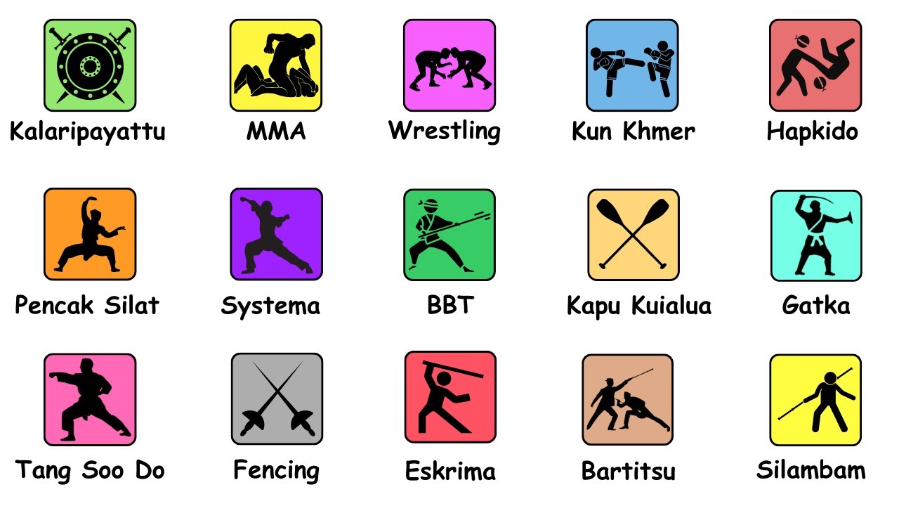 Every Martial Arts explained in 13 minutes - Part2 - YouTube