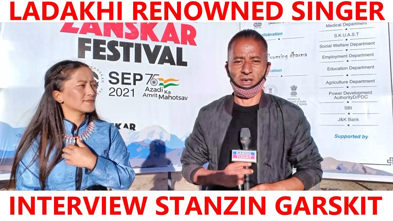 Interview famous Ladakhi Singer Stanzin Garskit | Kargil Today - YouTube